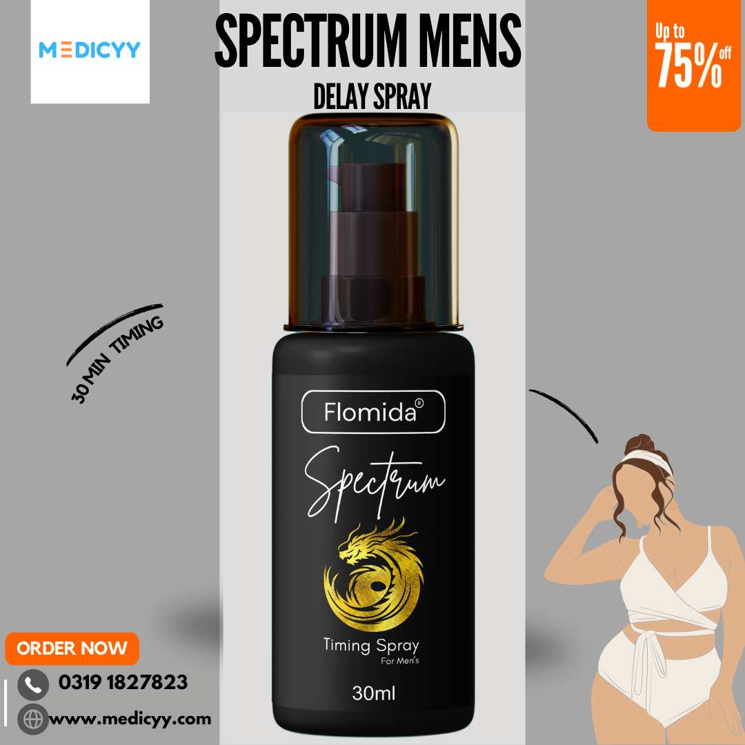 Spectrum Men’s Timing Spray | Delay Spray for Men in Pakistan – Medicyy