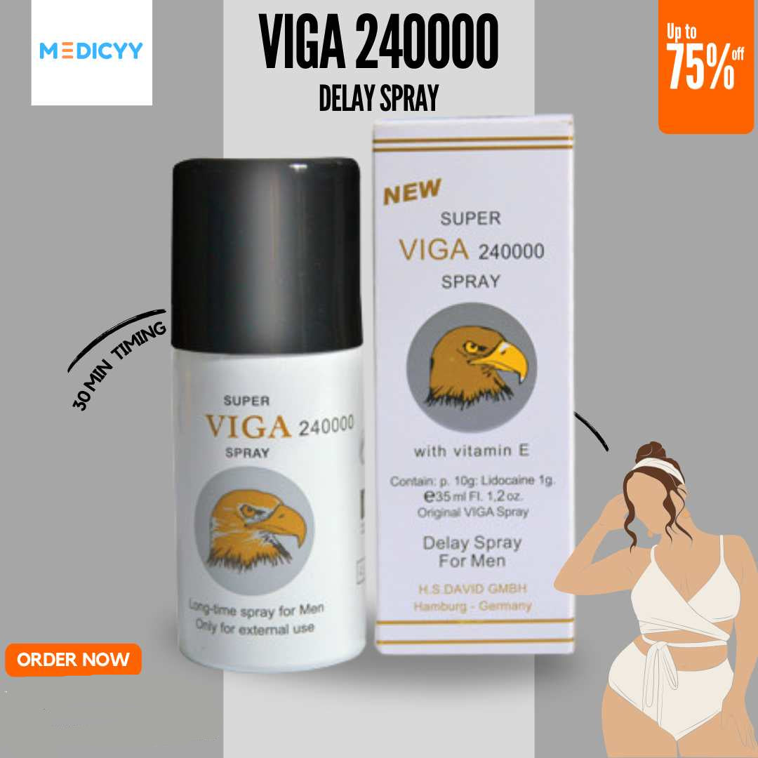 Viga 240000 Timing Spray 45ML | Long Time Delay Spray for Men – Medicyy