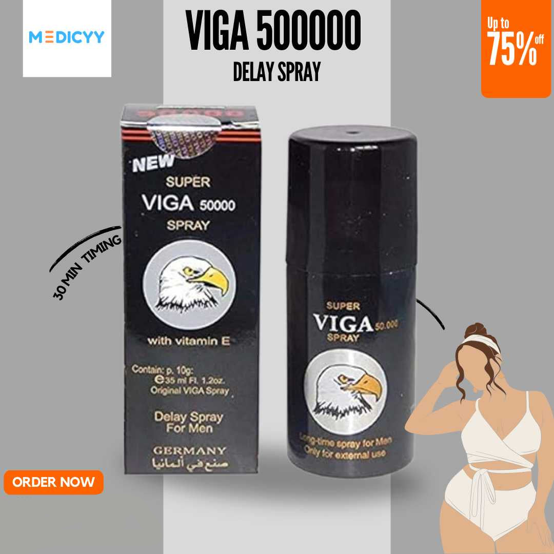 Viga 500000 Timing Spray | Delay Spray for Men in Pakistan – Medicyy